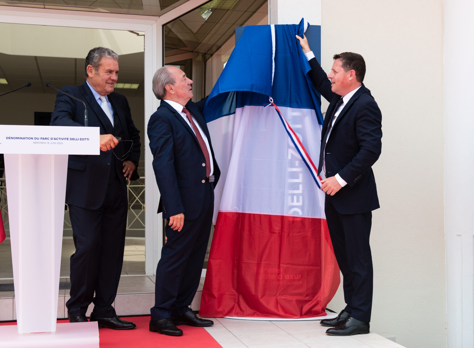 Frédéric Masquelier inaugure le parc d’activités Delli-Zotti - Esterel ...