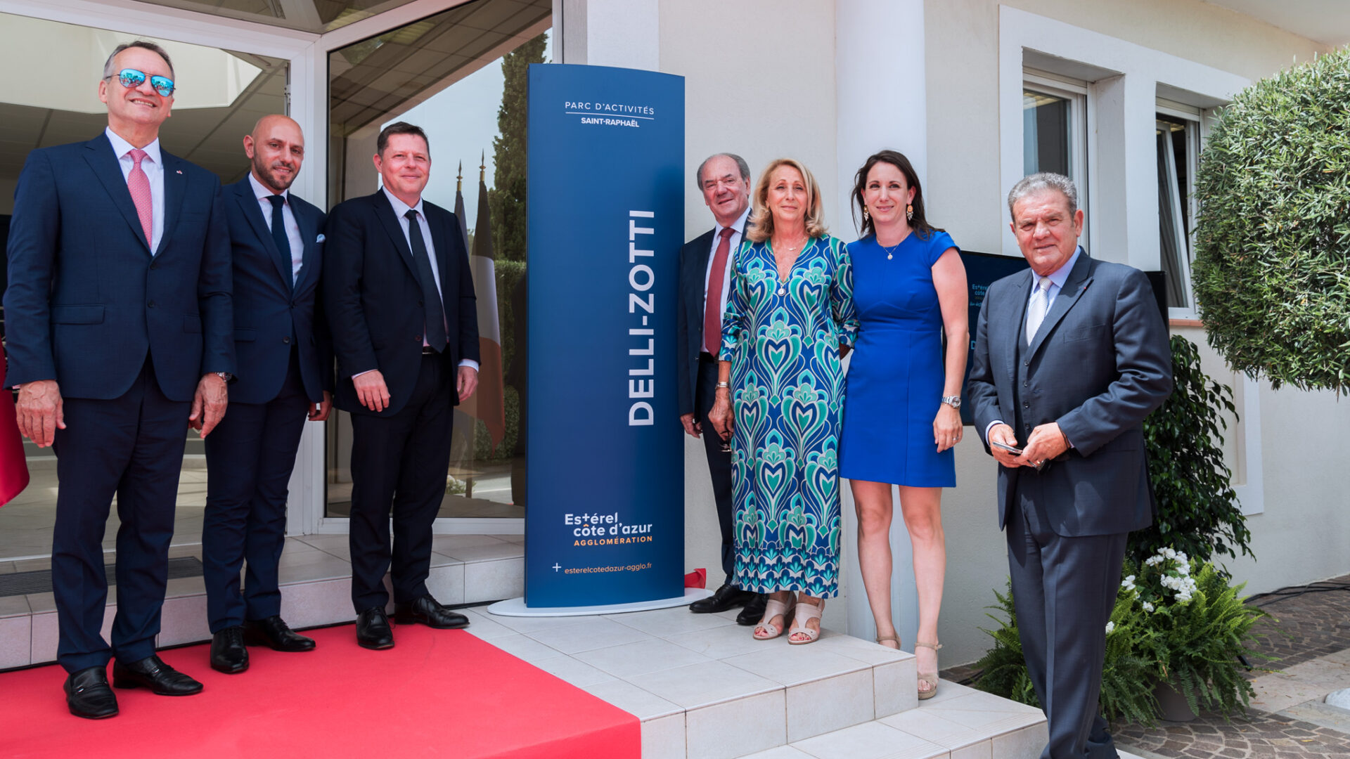 Frédéric Masquelier inaugure le parc d’activités Delli-Zotti - Esterel ...