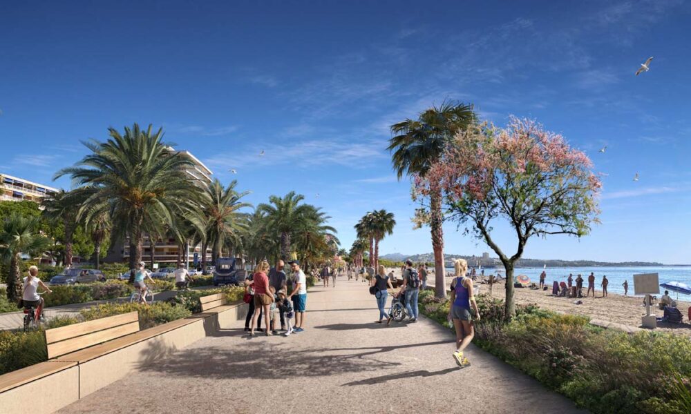 Nouvelles vues 3D de la Promenade des Bains