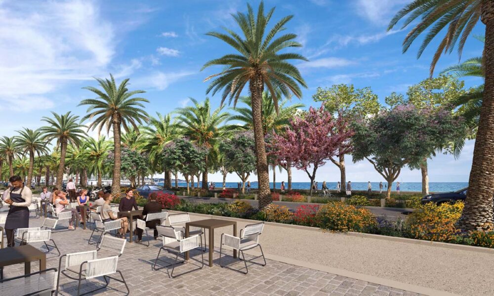 Nouvelles vues 3D de la Promenade des Bains