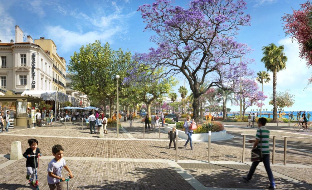 Nouvelles vues 3D de la Promenade des Bains