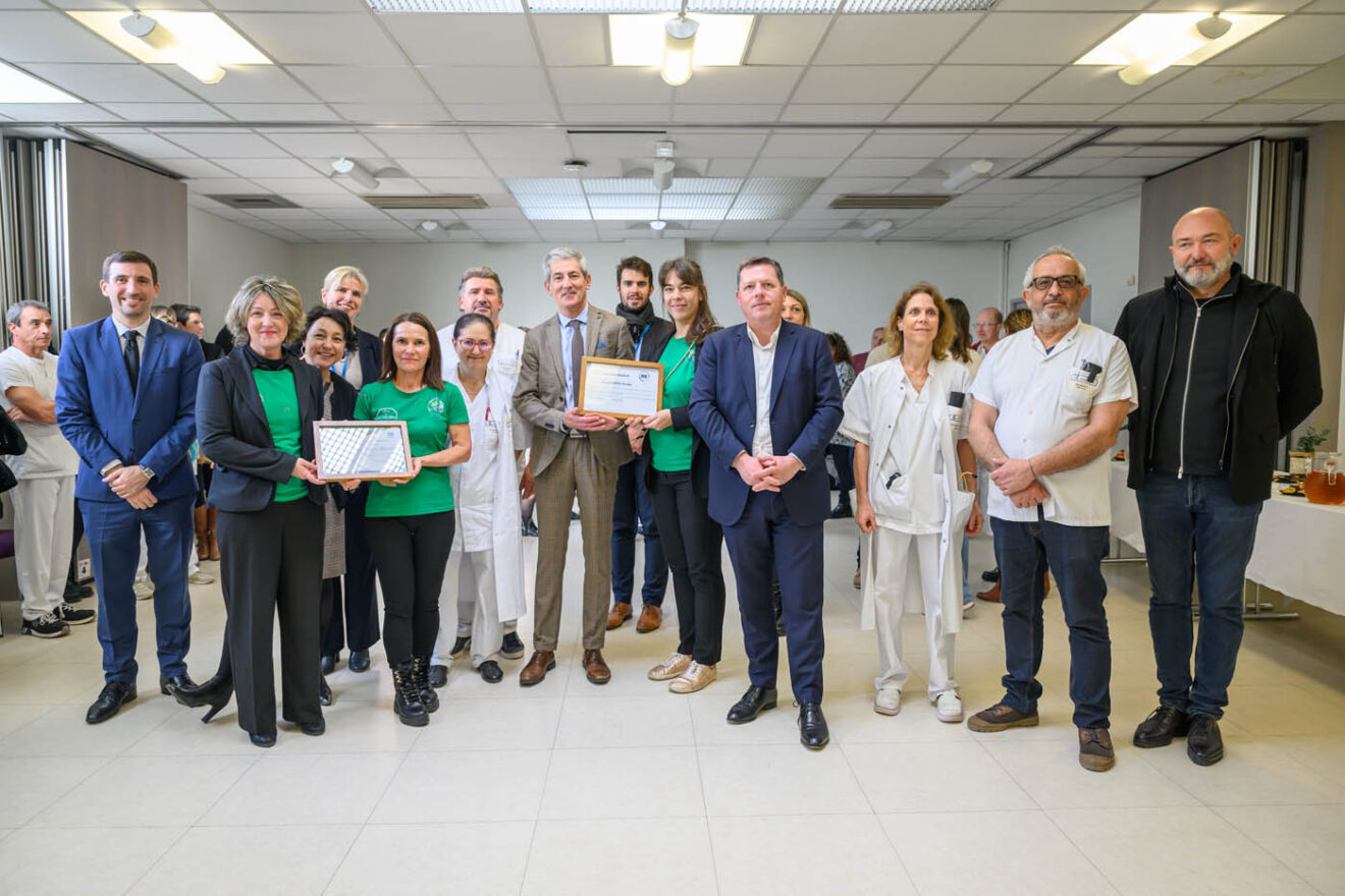 Cérémonie du Label Or THQSE pour le CHI de Fréjus Saint-Raphaël - Esterel Côte d'Azur Agglomération